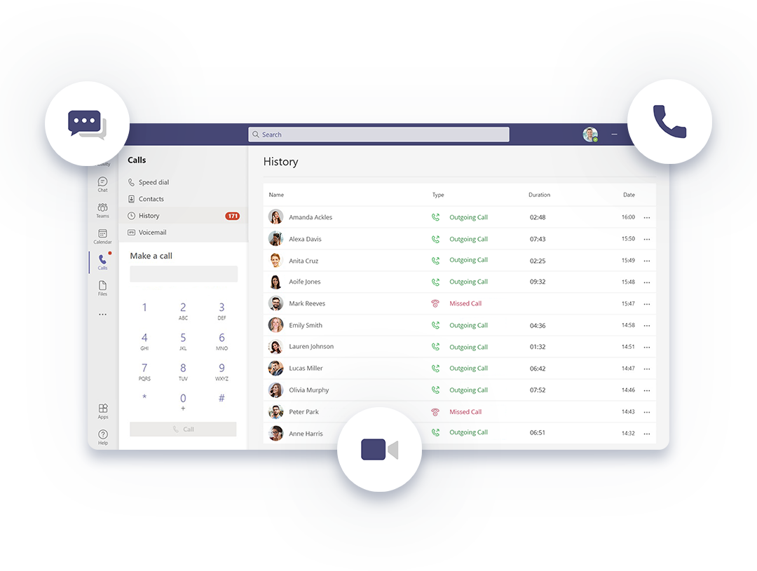 Microsoft Teams Phone Integration with NUACOM for Enhanced Call Experience